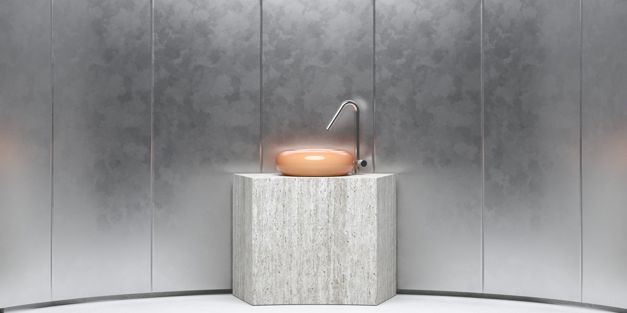Trone lance sa première collection de vasques, "Orbe" - Home magazine