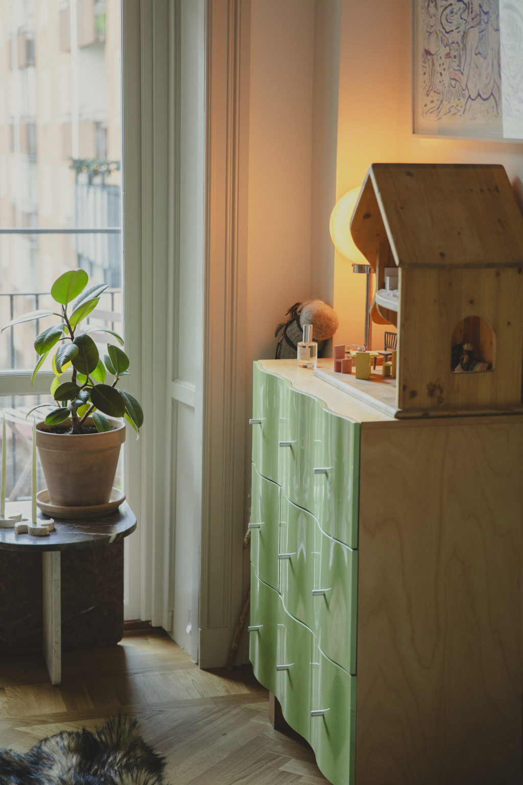 Intérieur : chez Magda Marnell à Stockholm - Home magazine