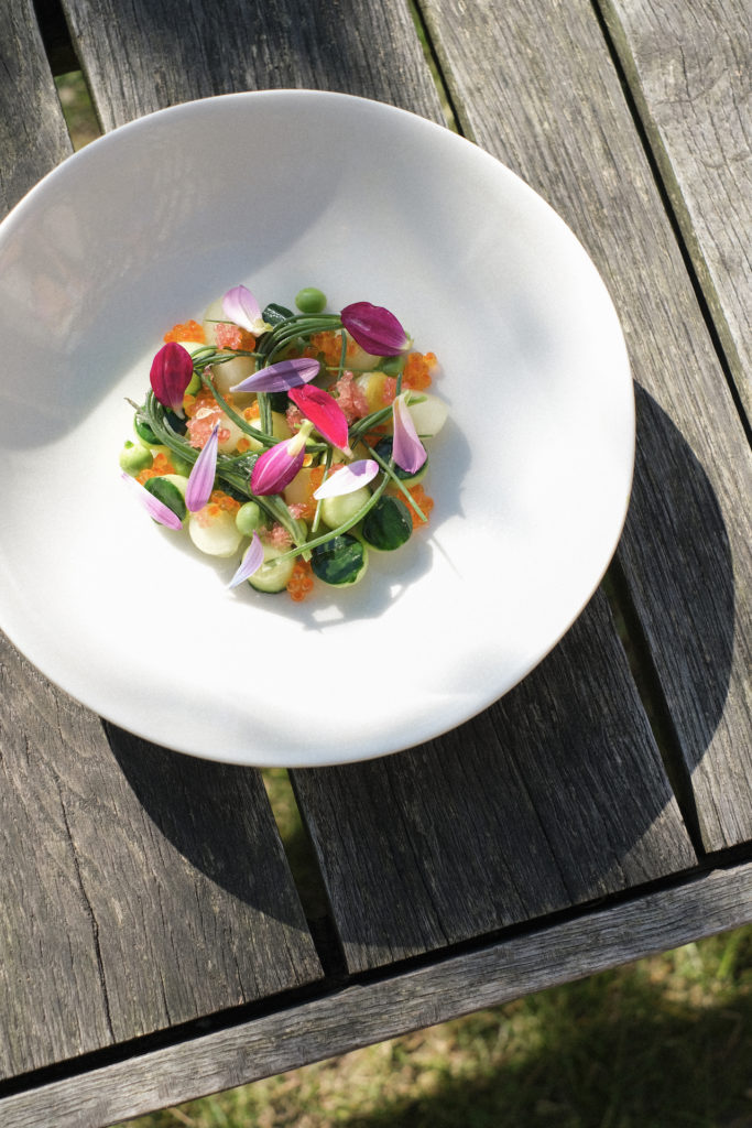 Recette : Concombre, melon et œufs de truite par Marie Pacotte - Home ...